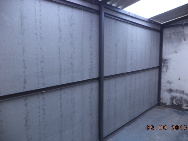 Fechamento Lateral com Telha de Aço - Diego Telhados - Construções e ...